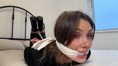 Agent Kiki Daniels Kept Boxtie Bind On A Secret Mission Struggling For Freedom HD BTS
