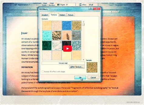 How To Change Page Background Color In Word Background For Microsoft Word 2010 1200x877