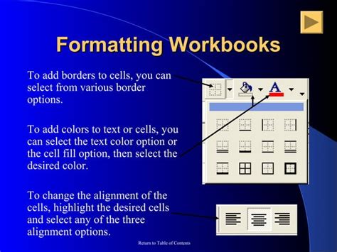 Microsoft Excel Training Module