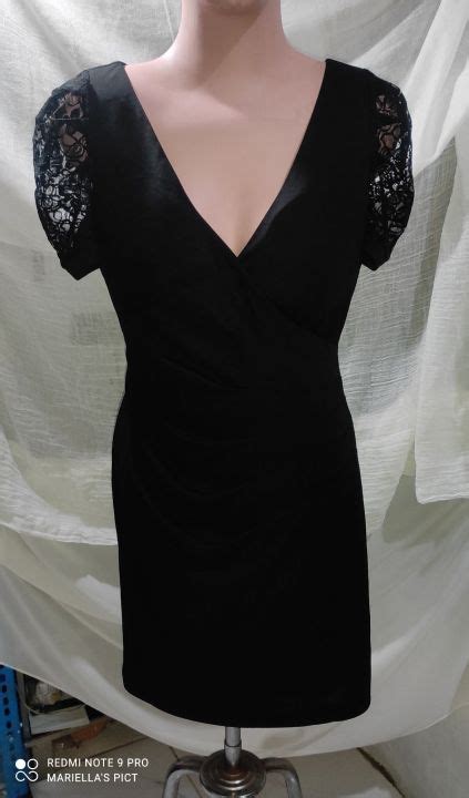 Pre Mini Dress Hitam Lace Jini Korea Lazada Indonesia
