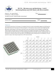 PIC Microcontroller And LED Matrix Interfacing How To Program PIC In C Using Course Hero