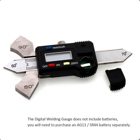 Digital Welding Gauge Weld Seam Bead Height Gage Fillet Throat Bevel