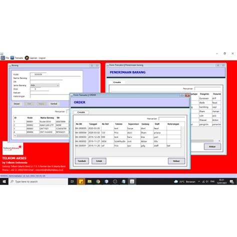 jual source code aplikasi keluar masuk barang inventori java dan