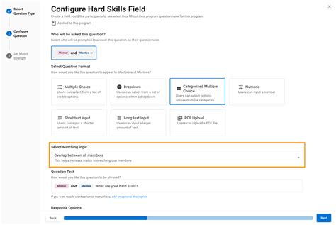 2 Configuring Questions And Algorithm Groups Together