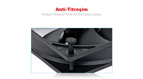 Aerocool "Dark Force" 12cm Siyah Sessiz Kasa Fanı