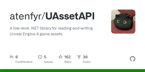 github atenfyr uassetapi a low level library for reading and