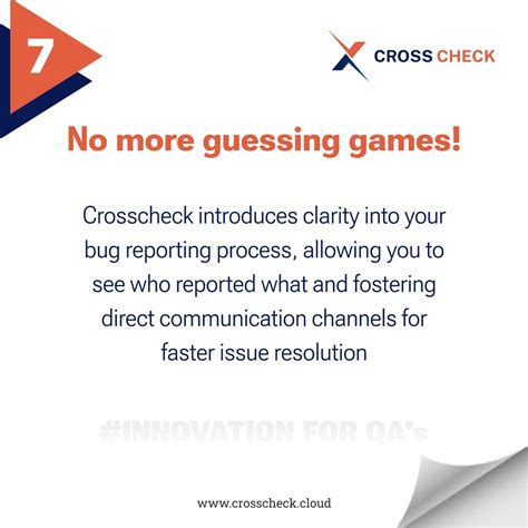 Crosscheck Transparency For Bug Reporting Crosscheck Posted On The Topic Linkedin