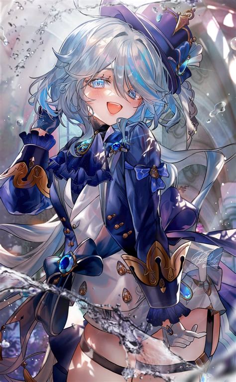 Furina Genshin Impact Drawn By Utsuhostoria Danbooru