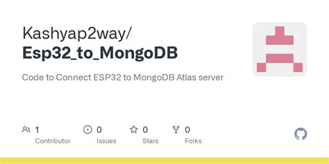 Github Kashyap2wayesp32tomongodb Code To Connect Esp32 To Mongodb