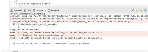 Build Errors Using Morse Micro Cmsis Pack In Stm32cubeide General