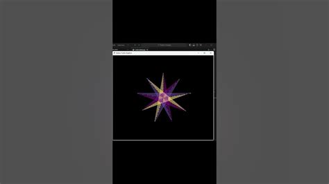 Draw A Colorful Star ⭐ Using Python Turtle Pythonprogramming