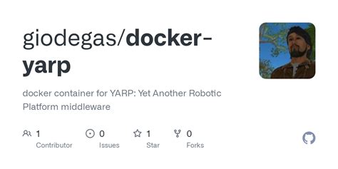 GitHub Giodegas Docker Yarp Docker Container For YARP Yet Another Robotic Platform Middleware