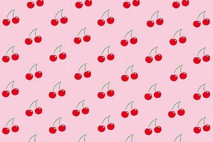 Cherry Pattern Mac Laptop Wallpaper Summer Phone Widgets Cherry