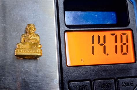 พระกริ่งหลวงปู่ทวด เนื้อทองคำ รุ่นกรมที่ดิน จัดสร้าง ปี2539 พระอาจารย์นอง ปลุกเสก พร้อมกล่องเดิมๆ