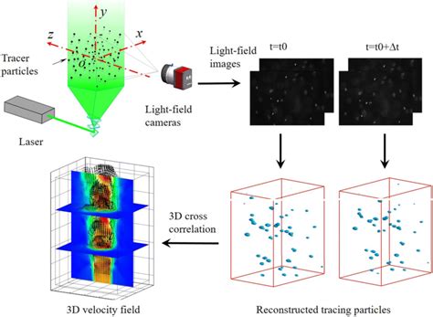 Working Principles Of Dual Camera Light Field Piv Download Scientific