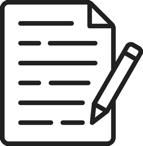 Writing Icon Vector Image 23934130 Vector Art At Vecteezy