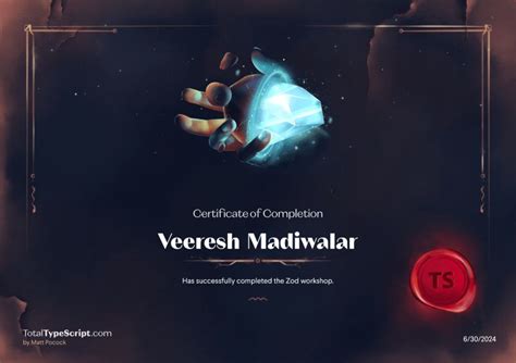 veeresh k m on linkedin typescript zod totaltypescript learning