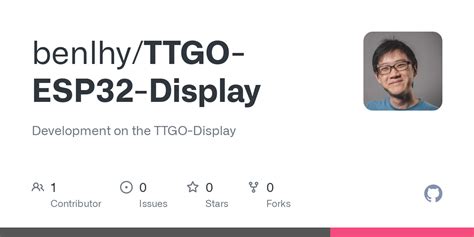GitHub Benlhy TTGO ESP Display Development On The TTGO Display