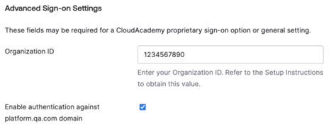 Qa Domain Update Sso Settings Qa Help Center