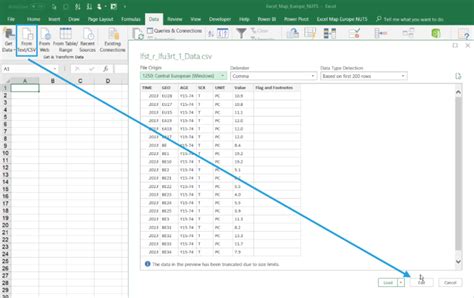 How To Create A Statistics Map For Europe Nuts Levels 0 1 2 3 With Excel Nuts Map Maps For