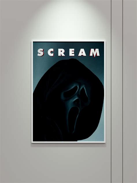 Scream Art Scream Canvas Scream Poster Scream Print Movie Etsy