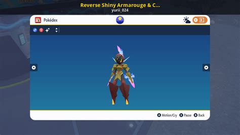 Reverse Shiny Armarouge And Ceruledge Mod For Pokemon Scarlet And Violet