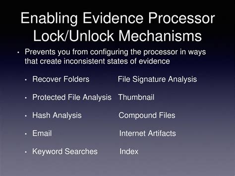 processing evidence files ppt download