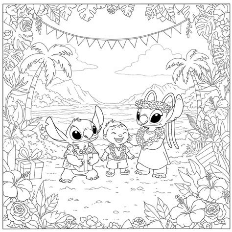 Disney Lilo Coloring Pages 2025