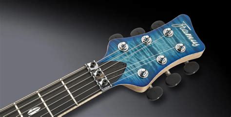 Framus Custom Shop Panthera Ii Supreme Turquoise Blue Burst