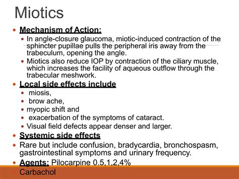 Combination Medication Glaucoma Ppt