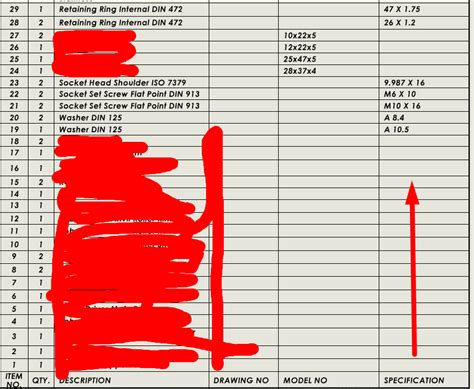 how to add a specification column to a toolbox part r solidworks
