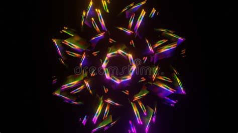 continuously pulsating abstract background of blue lines stock video