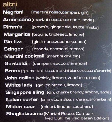 Menu At Pixel Cafe Milan Corso Como