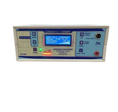 Psr 202a Physio Therapy Latest Model White Longwave Therapy Diathermy