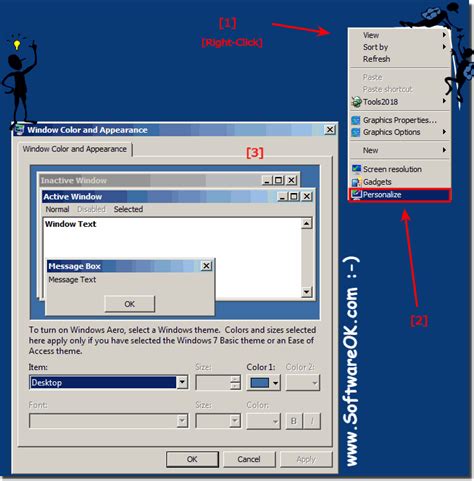 How Can I Change Or Adapt The Window Color In The Win Basic Design