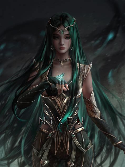 Nixeu Irelia Sentinel Irelia League Of Legends Highres 1girl