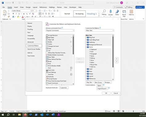 How Can I Create Custom Keyboard Shortcuts In Word