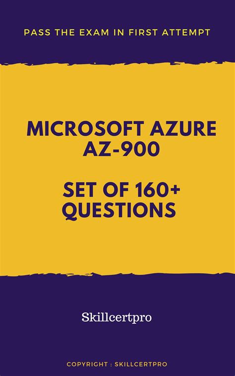 Buy Az 900 Microsoft Azure Fundamentals Practice Tests 2019 Microsoft