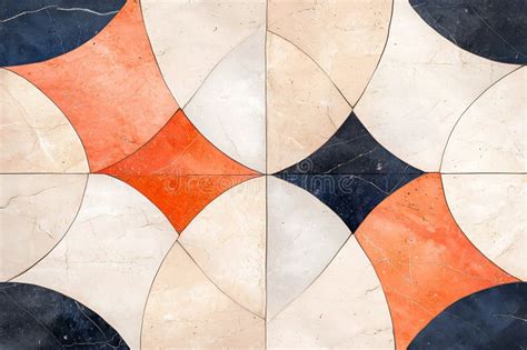 Abstract Marble Tile Pattern Geometric Design Geometric Patterns Stock Illustration