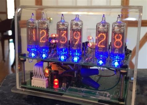 Nixie Clock X Miniature Nixie Clock With Wireless Connecrtivity And Gps