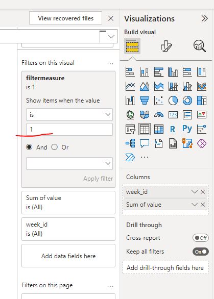 solved need values within two selected slicers microsoft fabric