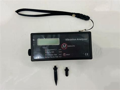 4 Parameters Metric Vibration Analyzer Explosion Proof Version True Rms Measurement