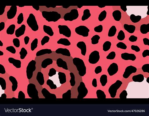 Abstract Modern Leopard Seamless Pattern Animals Vector Image Abstract Modern Leopard Seamless Pattern Animals Vector Image