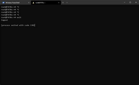 More Nonzero Exit Codes When Trying To Exit A Wsl Instance Lately Issue Microsoft Wsl