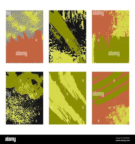 Backgrounds For Text Abstract Drawing Vector Set Of Backgrounds For Design Of Postcards