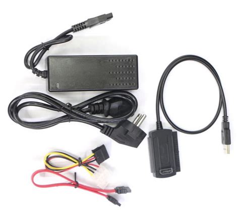 Адаптер переходник кабель Usb2 0 Ide Sata для жесткого диска Ssd Hdd 2 5″ 3 5″ черный