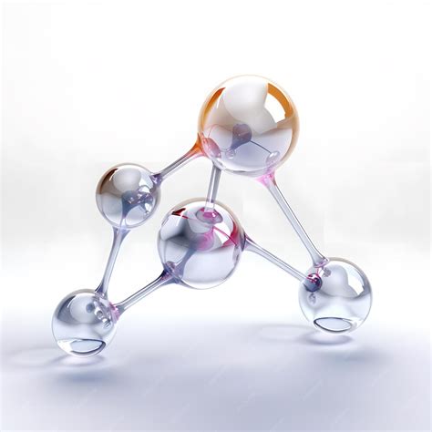 Premium Ai Image Potassium Nitrate Kno3 Molecule Chemistry Glass Design