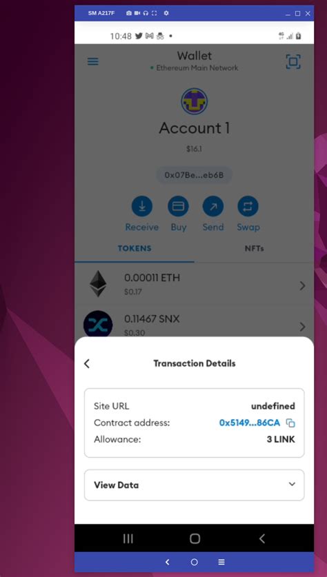 Bug Site Url Value Is `undefined` For Any Approve Transaction Triggered By A Deeplink · Issue