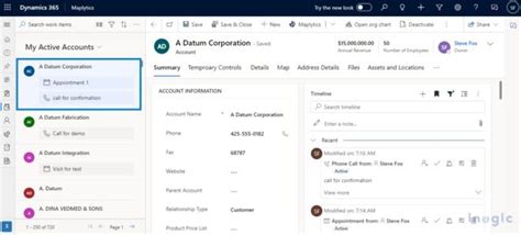 Manage Records And Associated Activities On A Page Using Focused View