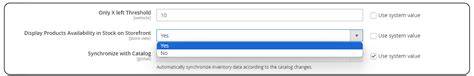 Configuration Steps Of Magento Product Stock Status